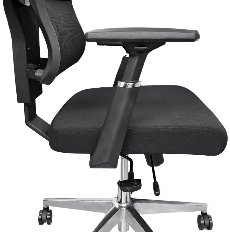 Kancelářská ergonomická židle Neoseat BROOKE — černá, nosnost 150 kg (rozbaleno)