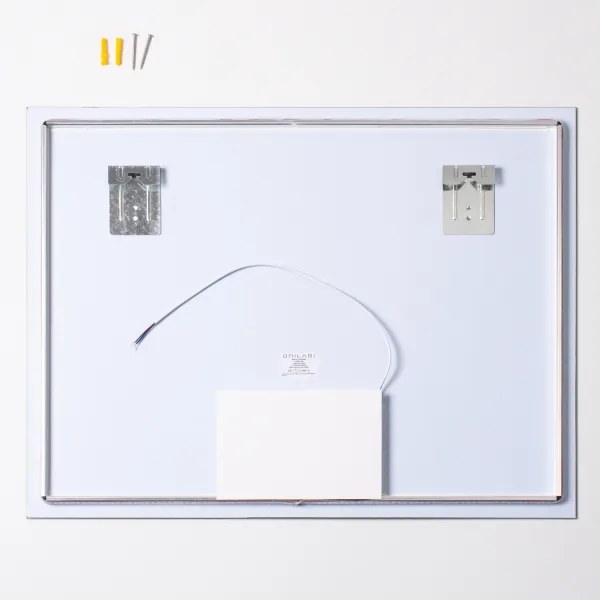 Brilagi - LED Koup. zrcadlo LUCE LED/28W/230V 60x80 cm IP44 CRI 90 stmív. + CCT