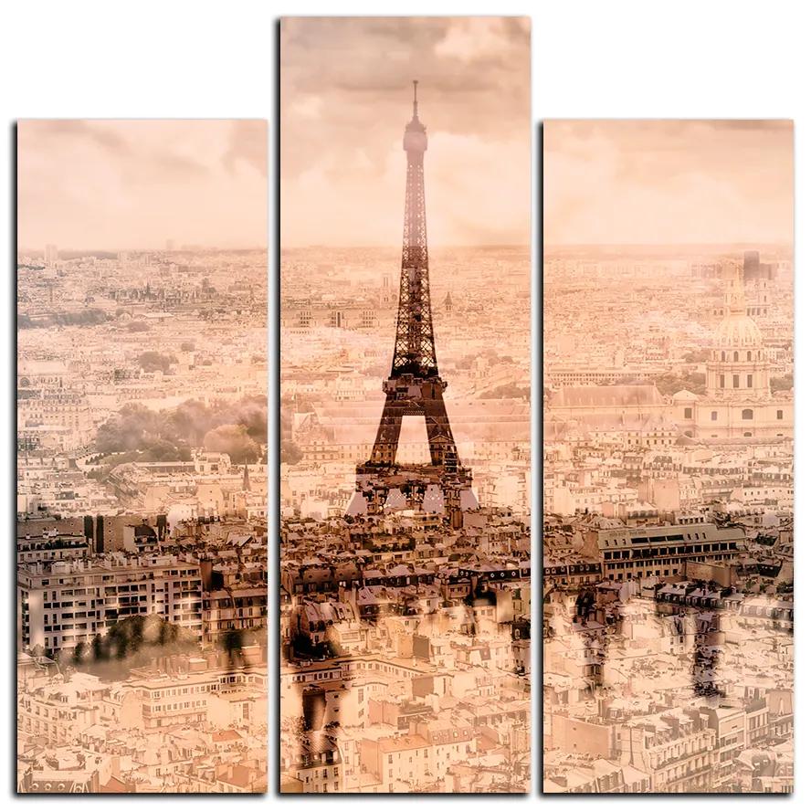 Obraz na plátně - Fotografie z Paříže - čtverec 3109C (75x75 cm)