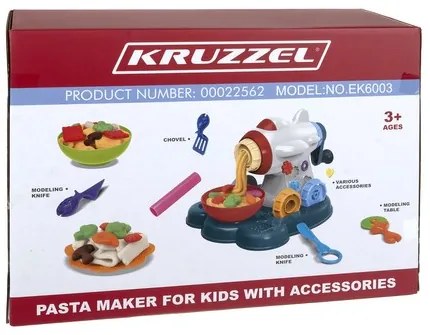 Kruzzel 22562 Stroj na vytlačování modelíny sada