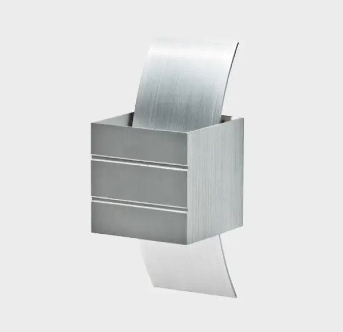 Designové nástěnné svítidlo Vidal hliníkové