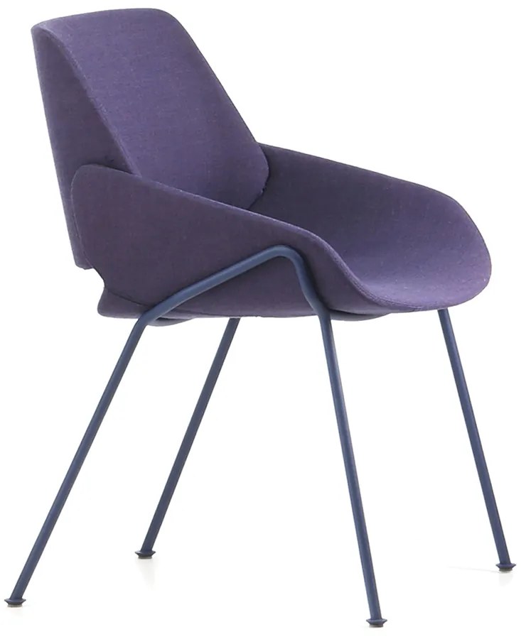 Designové židle Monk Steel Base Armchair