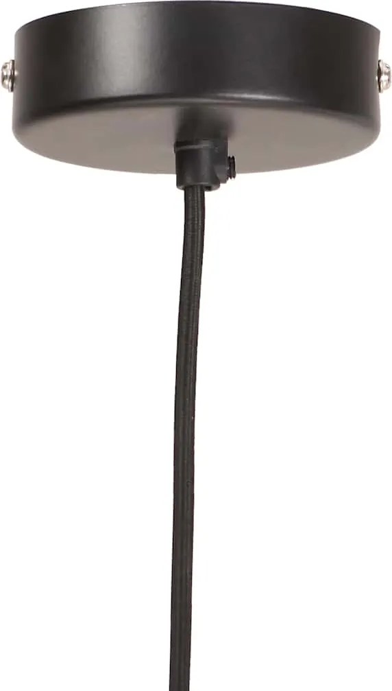 Industriální závěsné svítidlo 25 W černé kulaté 19 cm E27 320537