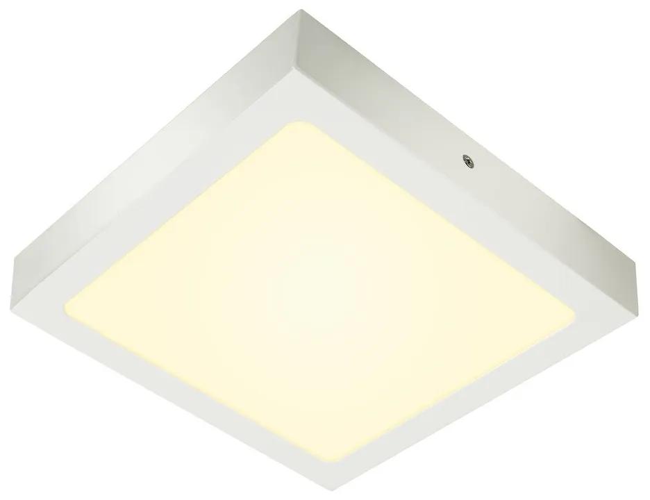 LA 1003019 SENSER 24 Indoor, stropní LED svítidlo hranaté, bílé, 3000K - BIG WHITE (SLV)