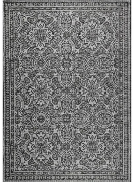 Vopi | Kusový koberec Flat 21193-ivory/silver/grey - 120 x 170 cm