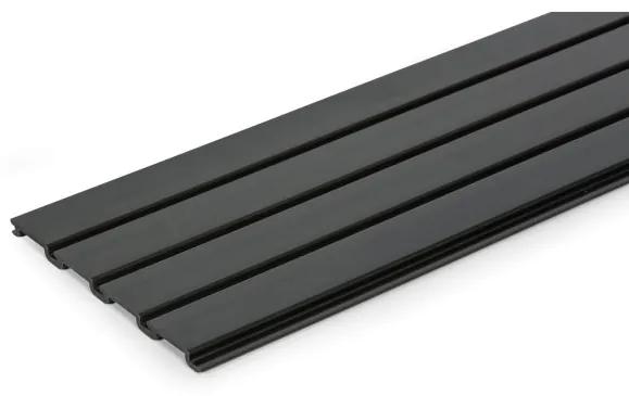 Závěsný panel STORIA, 300 x 17 x 1220 mm, černá