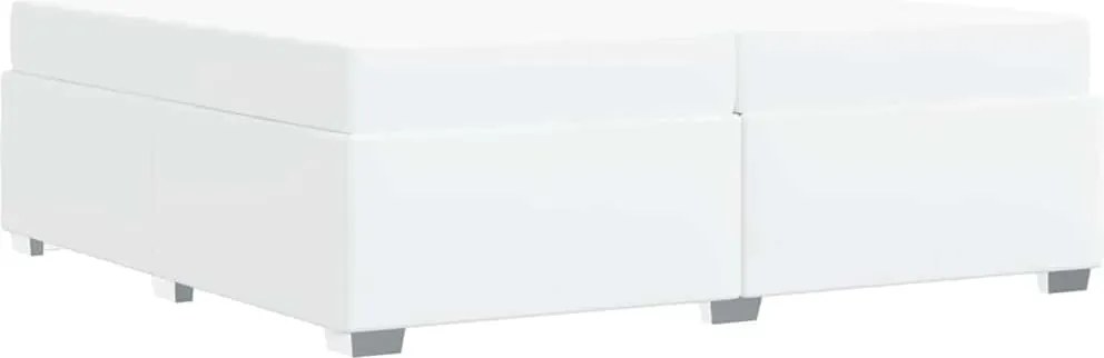 Rám postele Bílá 200 x 200 cm PVC 3399251