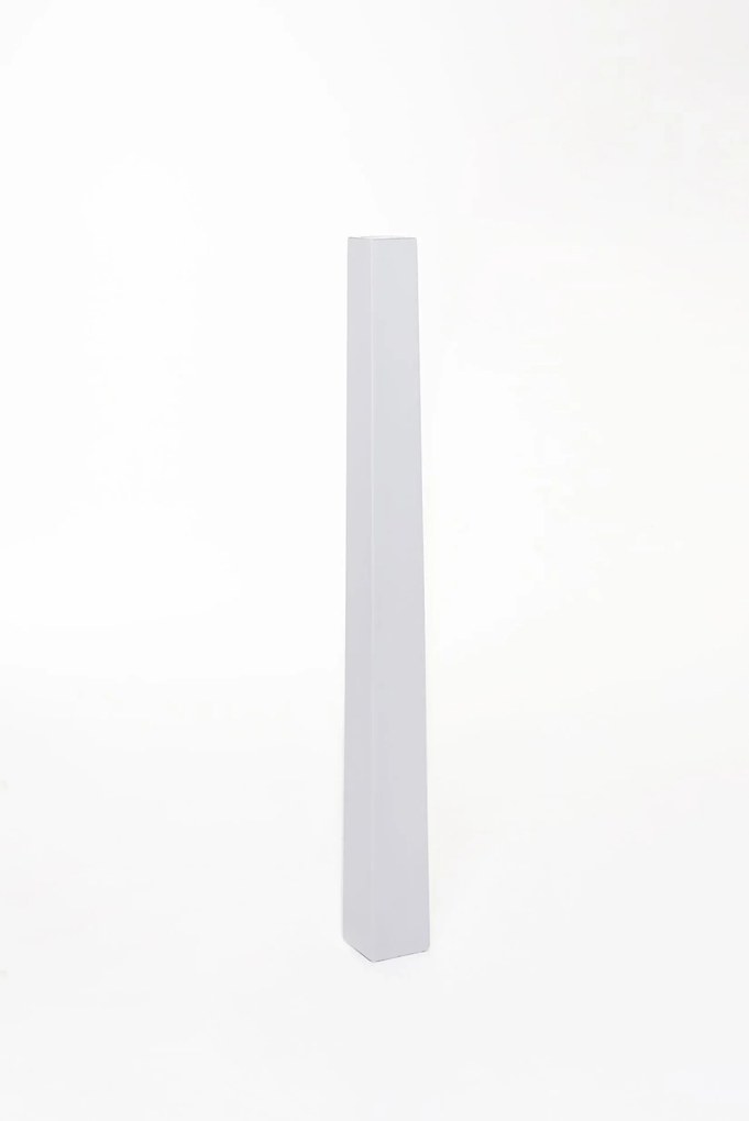 Váza OBELISK, sklolaminát, výška 120 cm, bílá, outlet