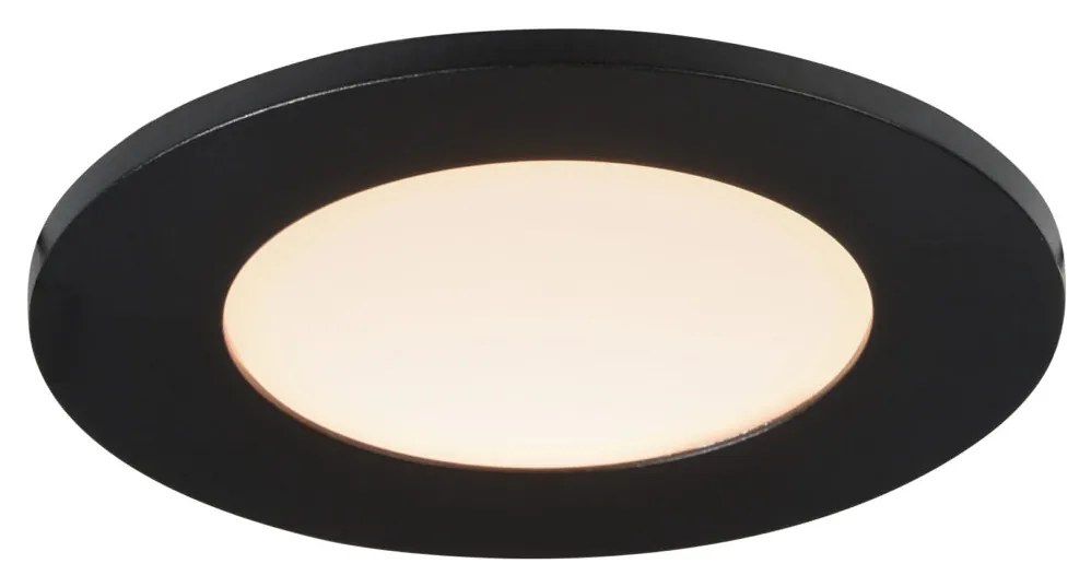 LED bodovka NORDLUX Leonis 2700 K IP65 1 ks/3 ks - černá, 3 ks