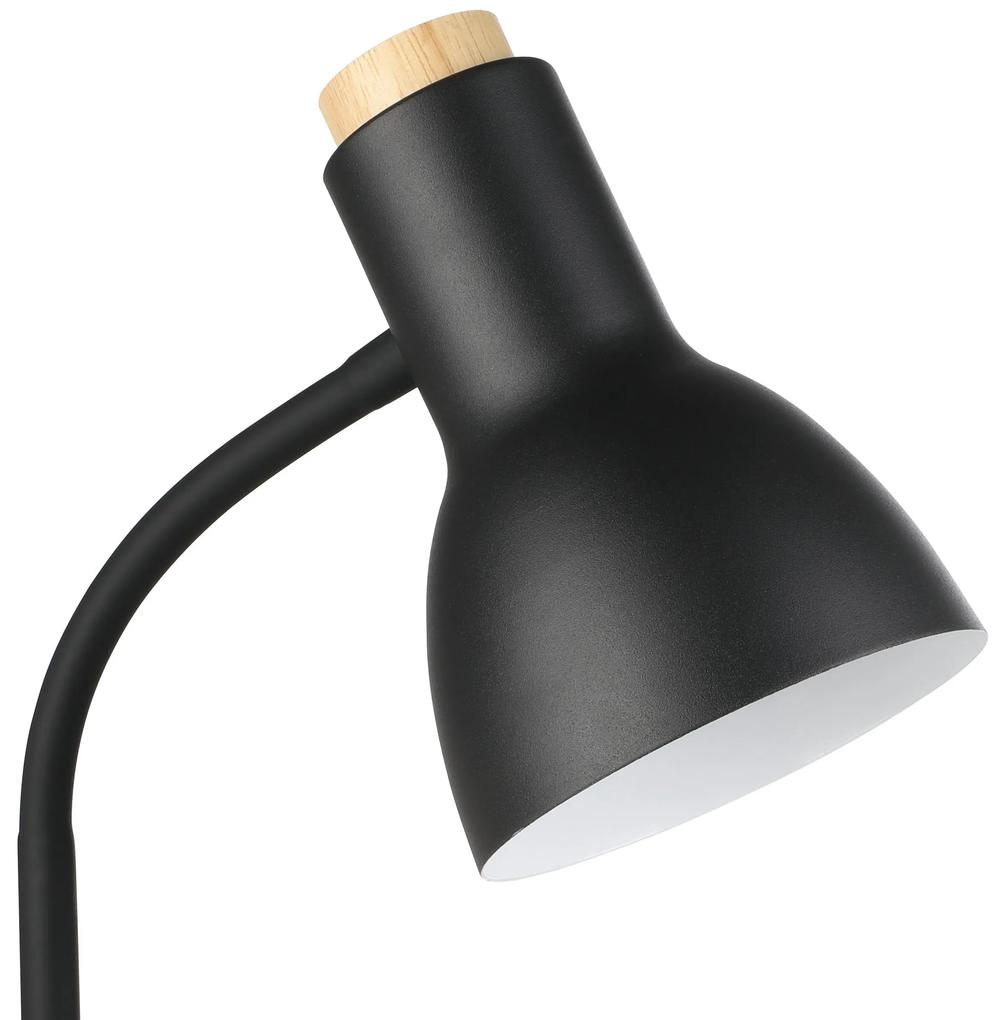 EGLO LED stolní dotyková lampa VERADAL-QI, 5,5W, teplá bílá, černá 900628