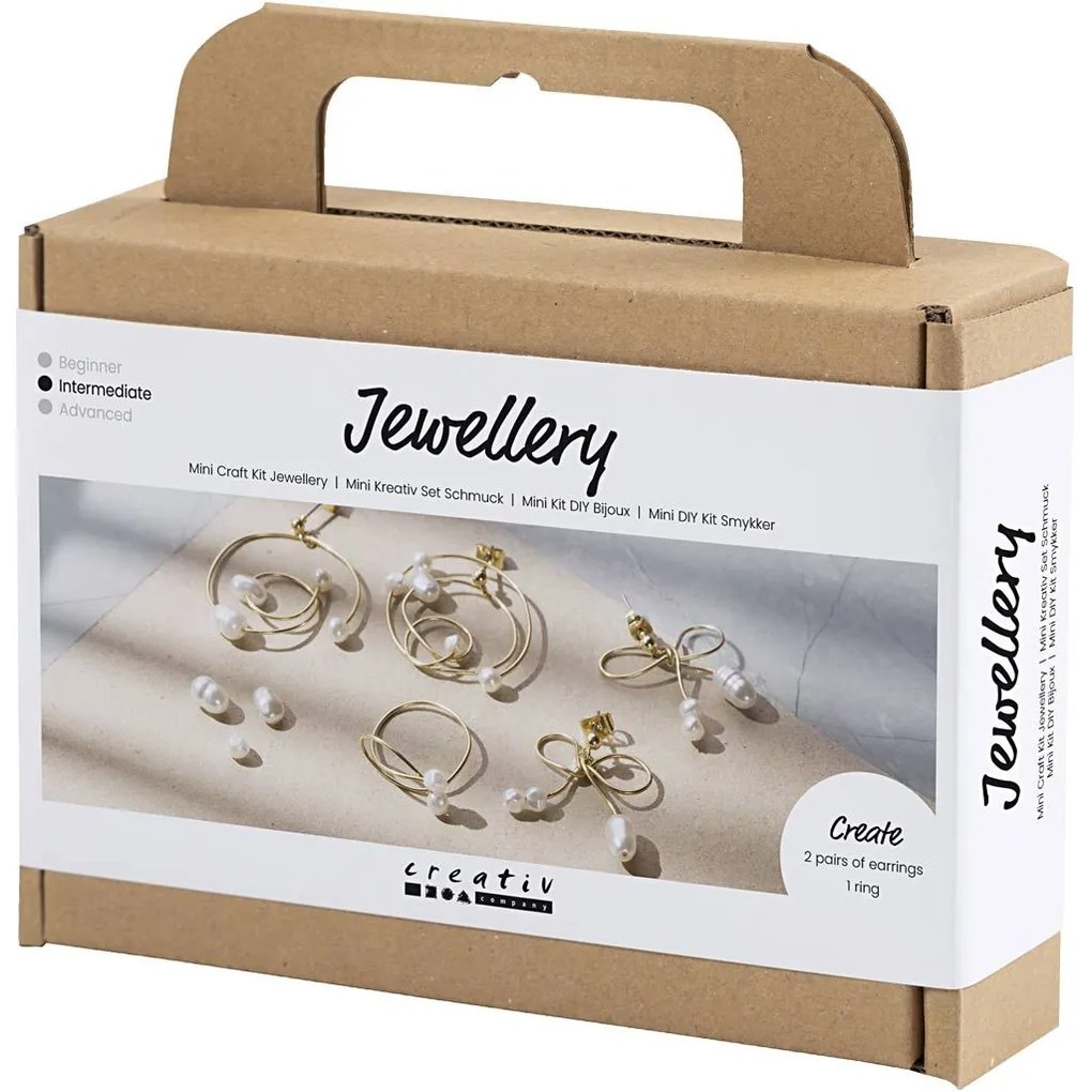 Creativ Company Kreativní sada Mini Craft Kit Jewellery Wire Earrings
