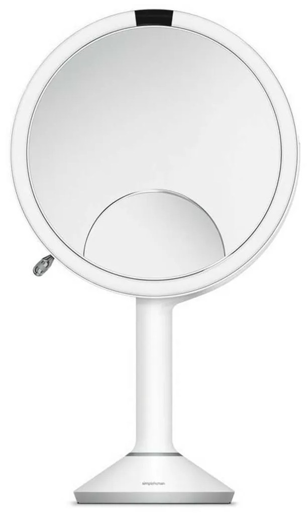 Simplehuman - Kosmetické zrcátko s LED osvětlením, bílá ST3038
