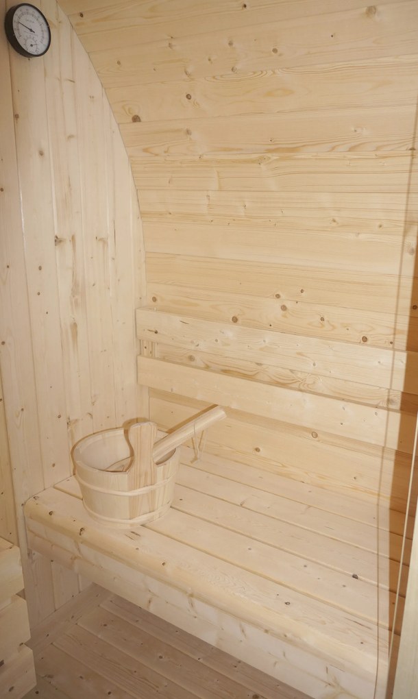 RAKOUSKÝ produkt - Venkovní sauna ISLAND - L pro 2 osoby 189x120x200 (F90120)