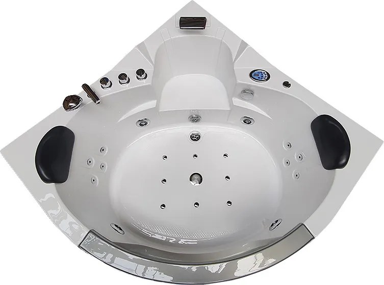 BPS-koupelny Hydromasážní vířivá vana Orino 632 135x135 s ohřevem vody