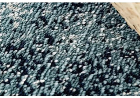 koberec EMERALD výhradní A0087 glamour, stylový kruhovýy modrý / zlato velikost 120x170 cm | krásné koberce cz