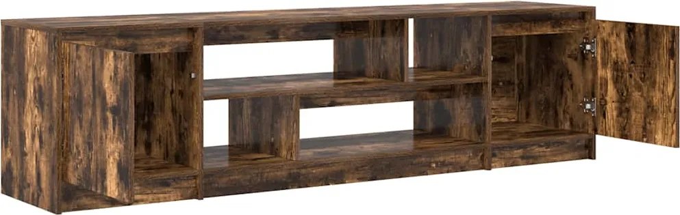TV skříňka kouřový dub 188,5x41x50 cm kompozitní dřevo 3328421