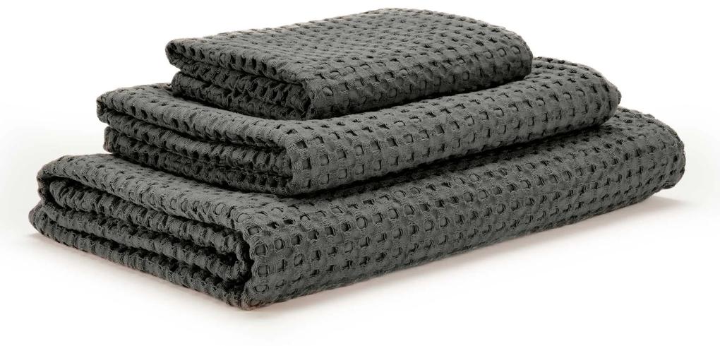 Abyss & Habidecor Pousada retro ručníky ze 100% egyptské bavlny Abyss Habidecor | 920 Gris, Velikost 30x30 cm