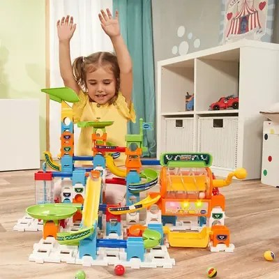 VTECH Kuličková dráha Marble Rush Super Action Set L100 E / 99 dílů /