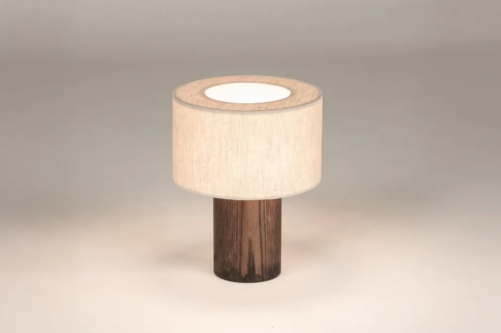 Stolní lampa do obýváku Wood Trevio 15