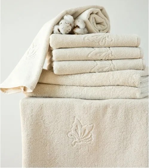 Veba ručník grand motýlek - natural cotton 50x100
