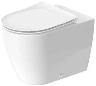Duravit Soleil by Starck - Stojící WC, vodorovný odpad, HygieneGlaze, bílá 2010092000