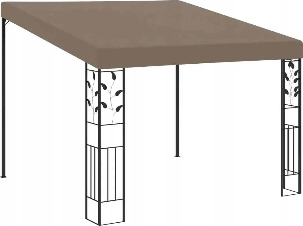 Altán ke zdi 3 x 3 x 2,5 m taupe