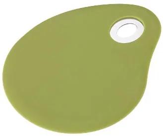 Stěrka silikonová 3 x 10 cm FLEXIKITCHEN, barva zelená - BERGNER