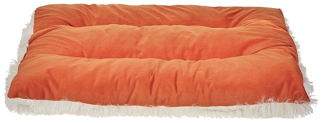 Pelech pro psy 70 x 55 cm oranžový ERGANI Beliani