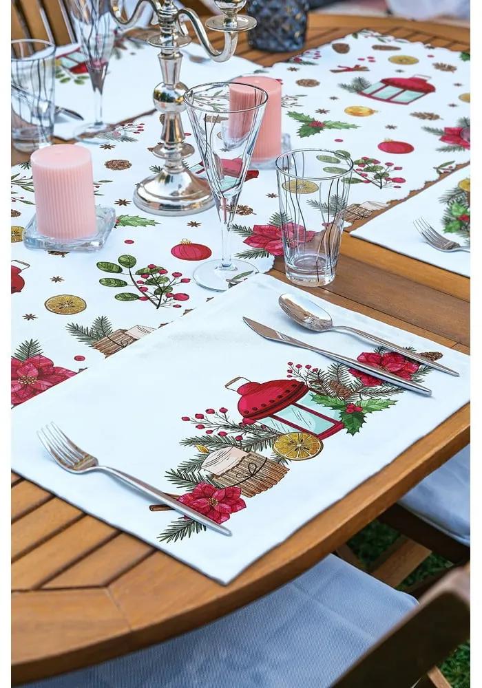 Vánoční set 4 ks prostírání a běhounu na stůl 140x45 cm American Servis - Mila Home