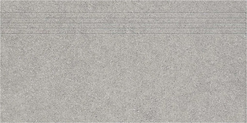 RAKO Block - Schodovka 80x40 cm, šedá DCP84781