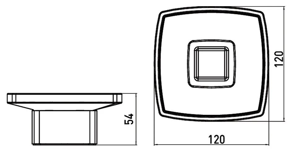 Emco Loft - Držák na mýdlo, nerezová ocel 053001601