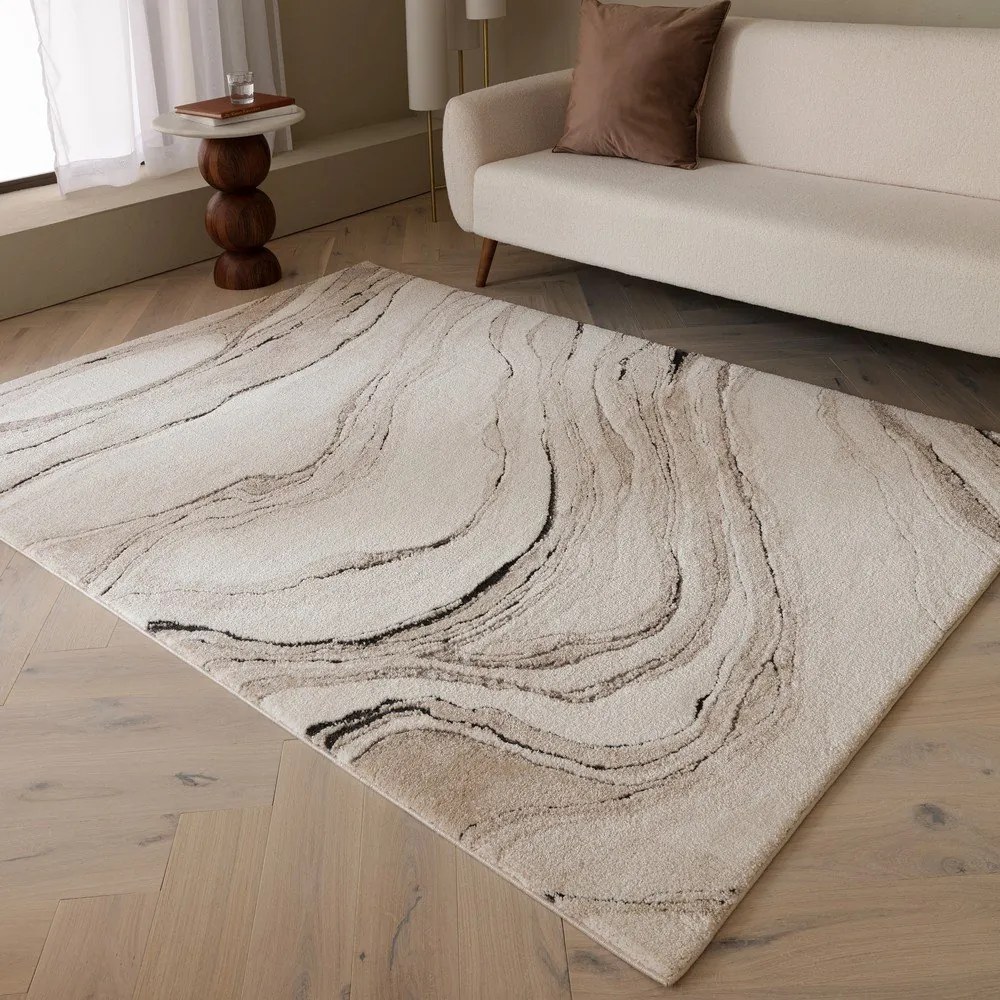 Béžový koberec 200x290 cm Mirage Quartz – Asiatic Carpets
