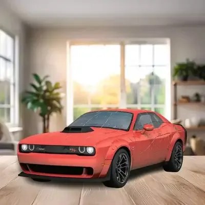Ravensburger 3D Puzzle Iconics: Dodge Challenger R/T Scat Pack Widebod