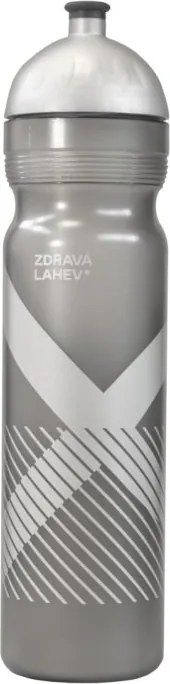 Cyklistická lahev R&B Sport XO 1L stříbrná