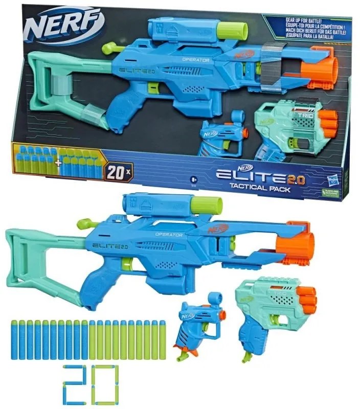 Nerf pistole nerf elite 2.0 tactical pack