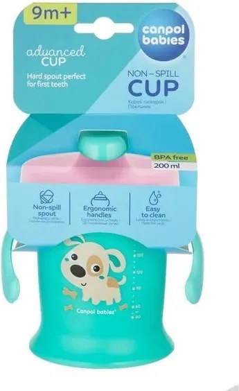 Canpol babies Nevylévací hrneček 200ml - Pejsek