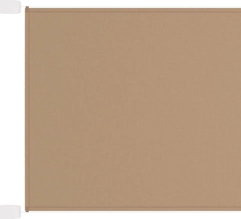 vidaXL Vertikální markýza 180 x 600 cm oxfordská látka [148468] Barva: Béžová