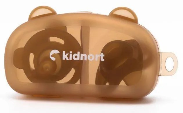 Kidnort Silikonový dudlík Happling 2 ks 0 m+