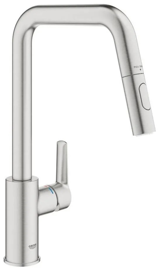 GROHE 30631DC0 - Dřezová baterie START nerez