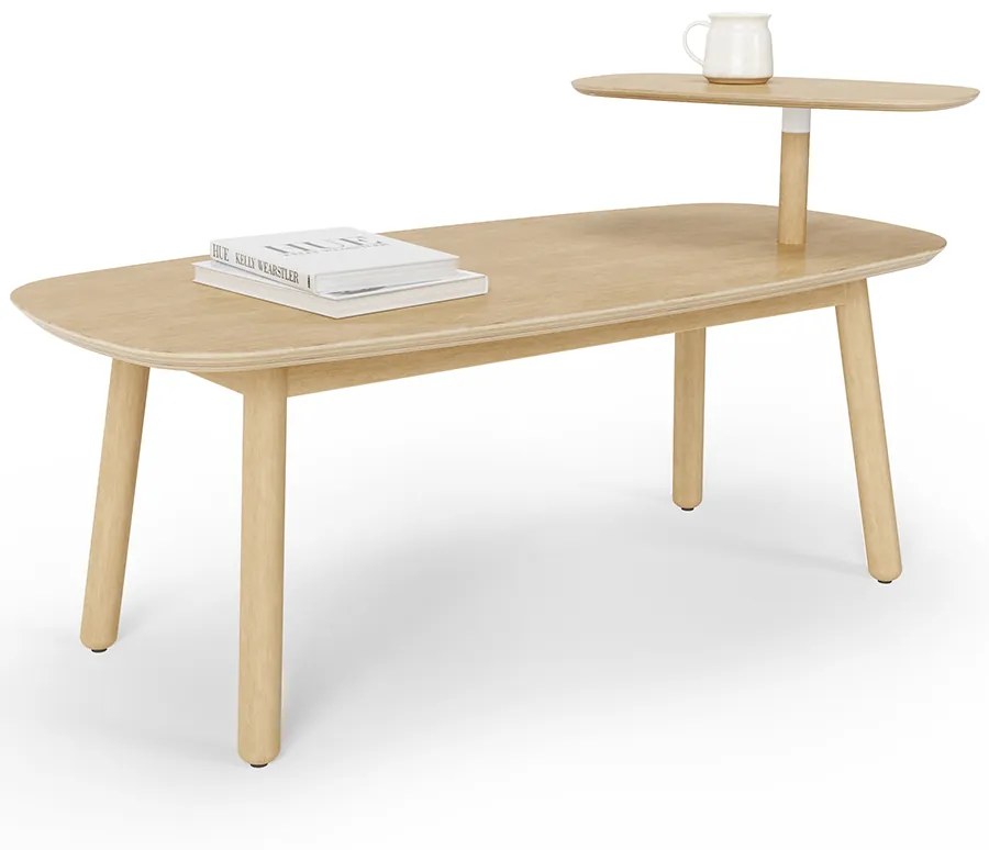 Umbra, Konferenční stolek Swivo Coffee Table | přírodní