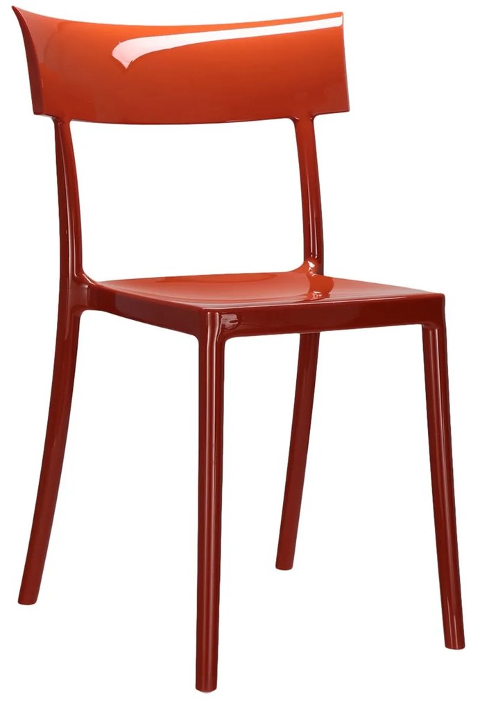Kartell - Židle Catwalk, červená