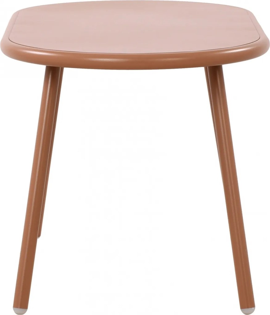 Konferenční stolek Velva - v45 x 80 x 45 cm - Terracotta