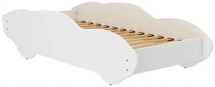 Designová dětská postel 160 x 80 cm ve tvaru závodního auta