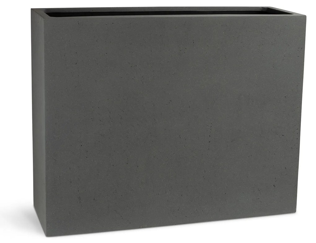 Polystone Divide rozdělovač prostoru Grey Rozměry: 100 cm šířka x 35 cm hloubka x 80 cm výška