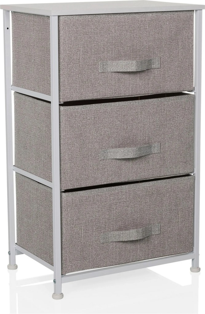 XXXLutz KOMODA, šedá, 45/73/30 cm MID.YOU - Široké komody - 001918021902