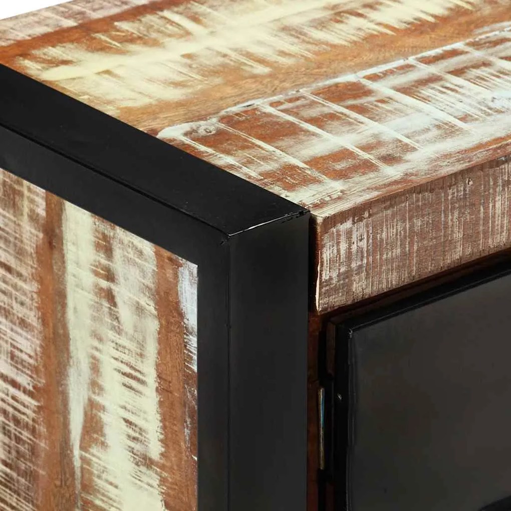 TV skříňka 120 x 30 x 40 cm masivní recyklované dřevo 338223