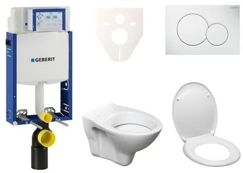 Cenově zvýhodněný závěsný WC set Geberit k zazdění + WC Ceramia S-Line Pro 110.302.00.5ND1