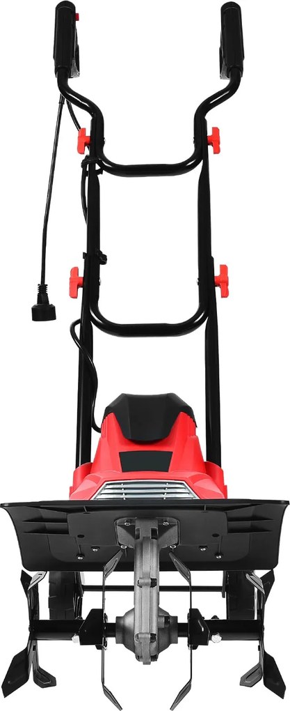 Costway Elektrický kypřič a kultivátor elektrický kypřič zahradní kypřič červená