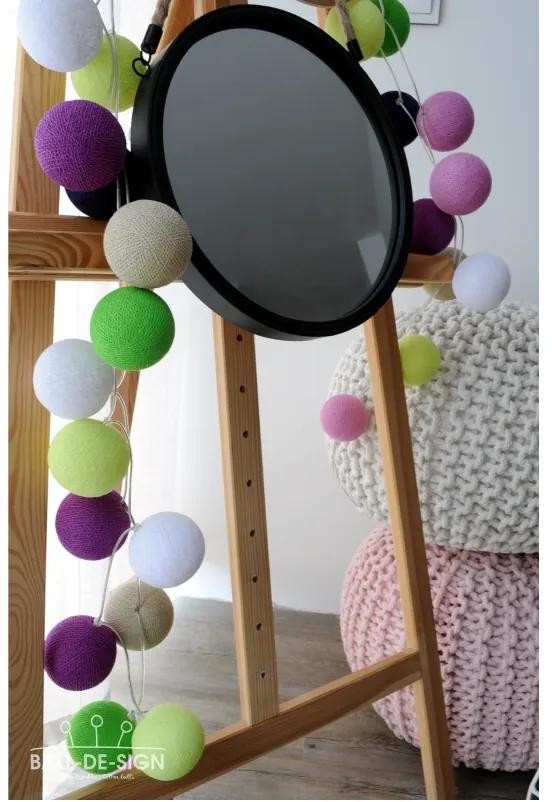 Svítící koule BallDesign – We love jelly beans - 20 koulí v linii LED