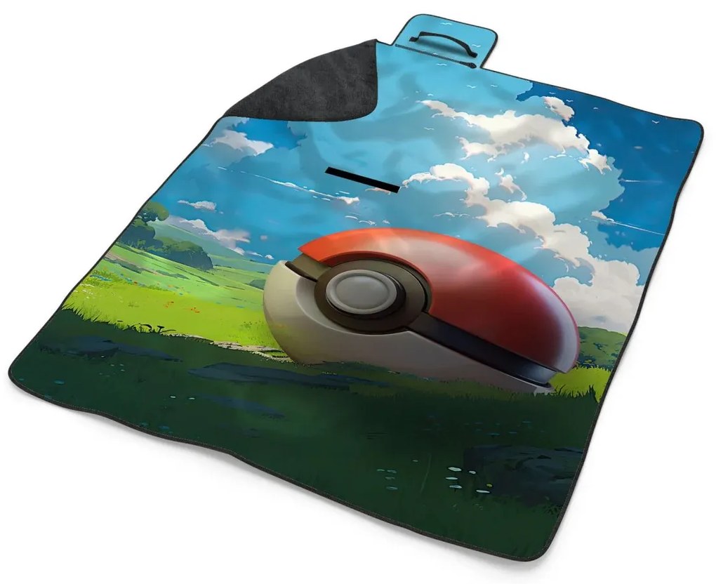 Sablio Plážová deka Pokemon ball Krajina: 200x140 cm